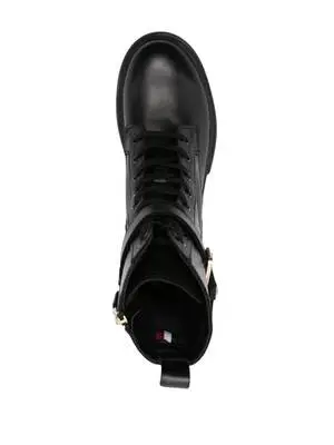 Tommy Hilfiger 40mm Leather Boots