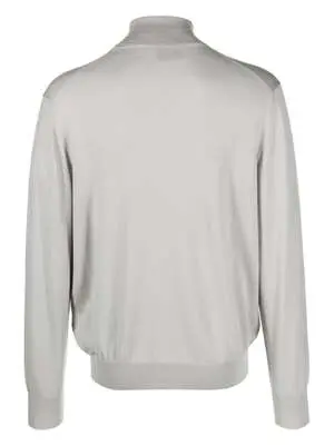 D4.0 Virgin Wool Roll-neck Jumper - Neutrals