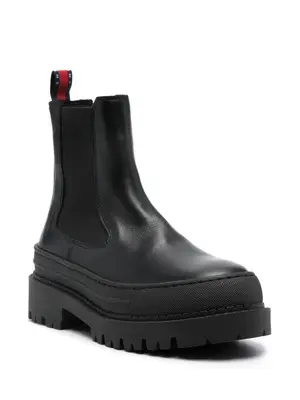 Tommy Hilfiger Chelsea Leather Boots