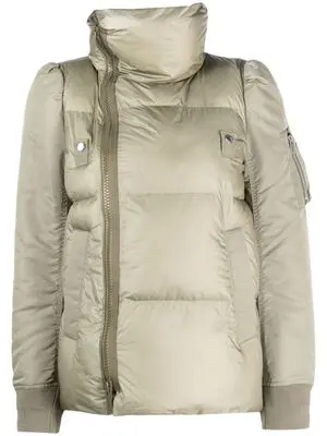 Sacai High-neck Padded Jacket