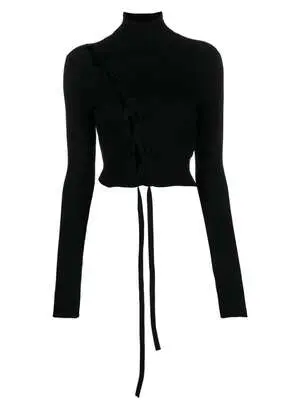 SSHEENA Roll-neck Ribbed Jumper