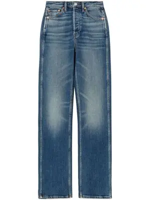 RE/DONE 90s High-rise Straight-leg Jeans