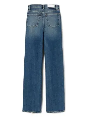 RE/DONE 90s High-rise Straight-leg Jeans