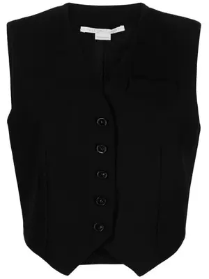 Stella McCartney Sleeveless Virgin Wool Waistcoat