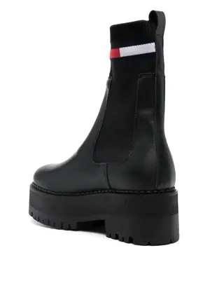 Tommy Hilfiger Flatform Chelsea Boots