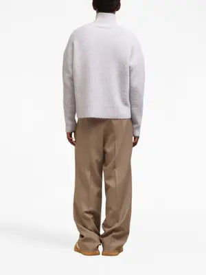 Ami Cloudy Wool De Coeur Jumper