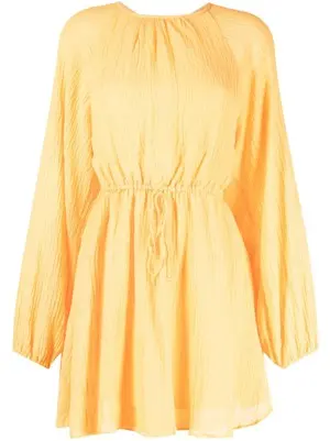 Faithfull The Brand Constance Open-back Minidress