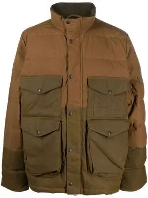 Filson Cruiser Water-repellent Puffer Jacket Leather Brown