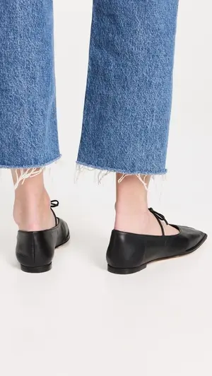 ALOHAS Sway Ballerina Flats - Black