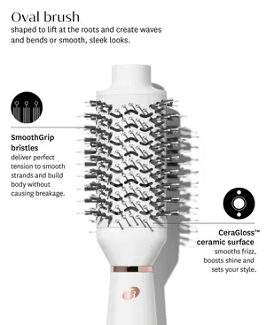 T3 Airebrush One-step Smoothing And Volumizing Hair Dryer Brush - No Color