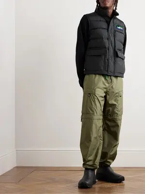 Moncler Arpasson Logo-appliquéd Padded Recycled-ripstop Down Gilet