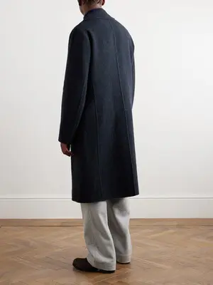 Massimo Alba Wool Double-breasted Coat