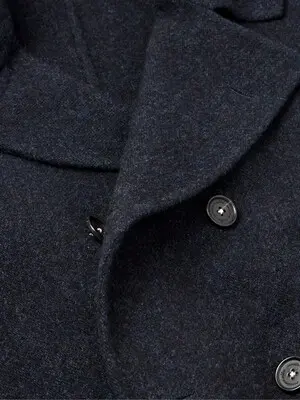 Massimo Alba Wool Double-breasted Coat