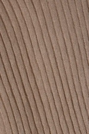 Co Ribbed Cashmere Sweater - Taupe