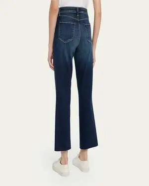 L'Agence Kendra High-rise Kick-flare Jeans - Columbia