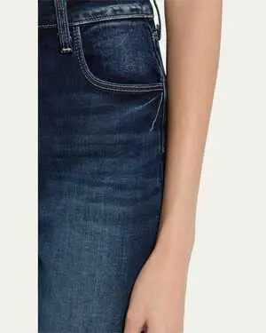 L'Agence Kendra High-rise Kick-flare Jeans - Columbia