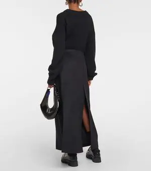 Proenza Schouler Wool-blend Maxi Skirt