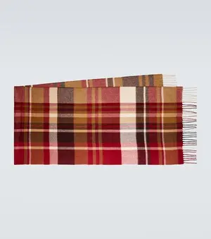 Loro Piana Royal College Checked Cashmere Scarf