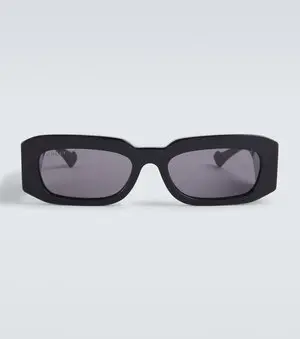 Gucci Rectangular Sunglasses - Black