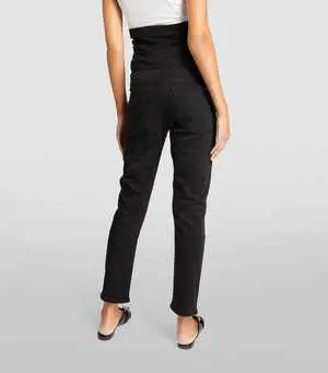 7 For All Mankind Maternity Straight Jeans