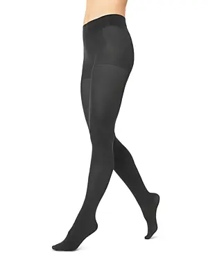 Hue Hue Super Opaque Control Top Tights Forest Night