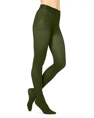Hue Hue Super Opaque Control Top Tights Forest