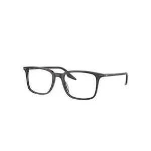 Ray-ban Rectangle Eyeglasses Frame - Transparent Black