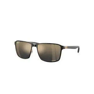 Ray-ban Sunglasses Polarized+ Lenses 59-17 Gold
