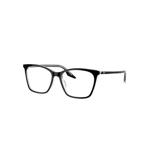 Ray-ban Optics Eyeglasses Frame - Black On Transparent