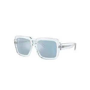 Ray-ban Magellan Bio-Based Sunglasses Transparent Light Blue