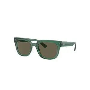 Ray-ban Phil Bio-Based Sunglasses 54-21 Transparent Green
