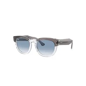 Ray-ban Ray-Ban Mega Hawkeye Sunglasses Grey On Transparent