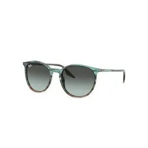 Ray-ban Sunglasses With Acetate Frame - Striped Blue & Green