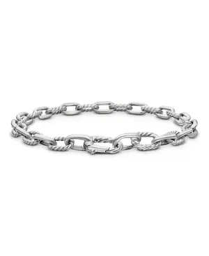 David Yurman Dy Madison Chain Bracelet - Silver