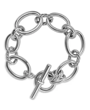 David Yurman Mercer Diamond Link Bracelet