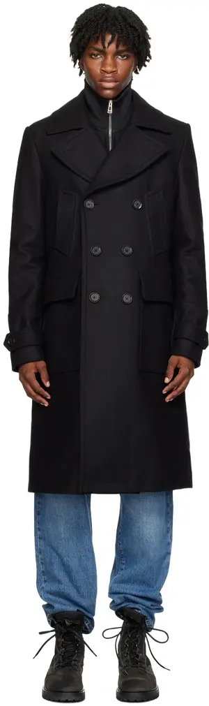 Belstaff Belstaff Black Milford Coat - Black