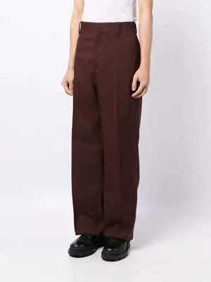 JIL SANDER Pressed-crease Tailored Trousers