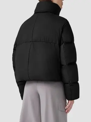 Canada Goose Garnet Crop Puffer Jacket - Black