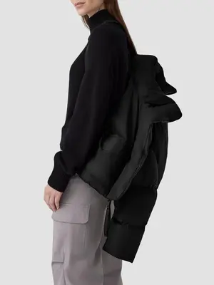 Canada Goose Garnet Crop Puffer Jacket - Black