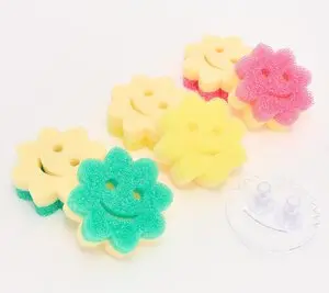 SCRUB DADDY Scrub Mommy Power Flower With Caddy Bundle By