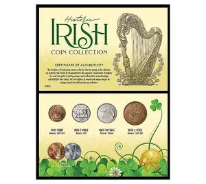 AMERICAN COIN TREASURES American Coin Historic Irish Coin Collection - One-color