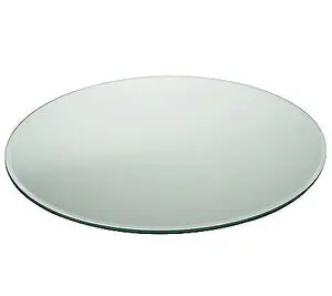 VALERIE PARR HILL As Is Mirrored Beveled Edge Round 14' Lazy Susan Valerie - One-color