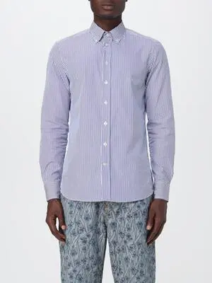 Etro Shirt In Striped Poplin