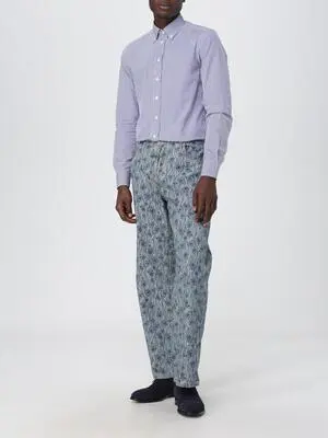 Etro Shirt In Striped Poplin