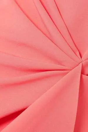 Safiyaa Taylora Draped Crepe Gown