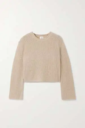 LESET Adam Cashmere-blend Sweater - Beige