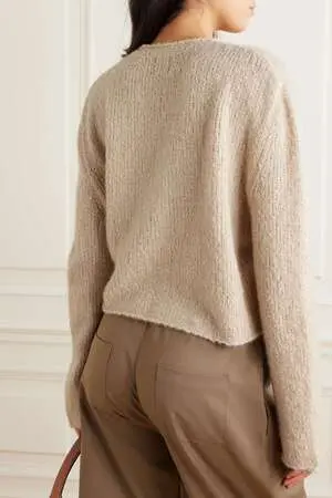 LESET Adam Cashmere-blend Sweater - Beige
