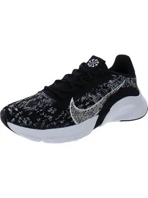 Nike Superrep Go 3 Flyknit Womens Performance Lifestyle Running Shoes - Multi