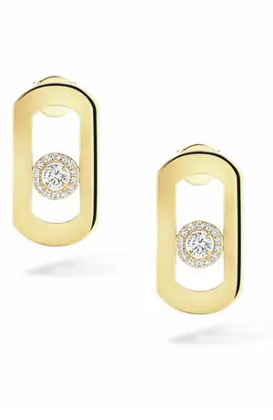 Messika So Move Diamond Stud Earrings