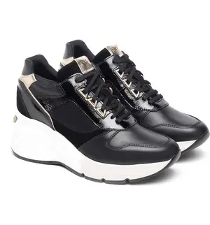 NEROGIARDINI Platform Wedge Sneakers